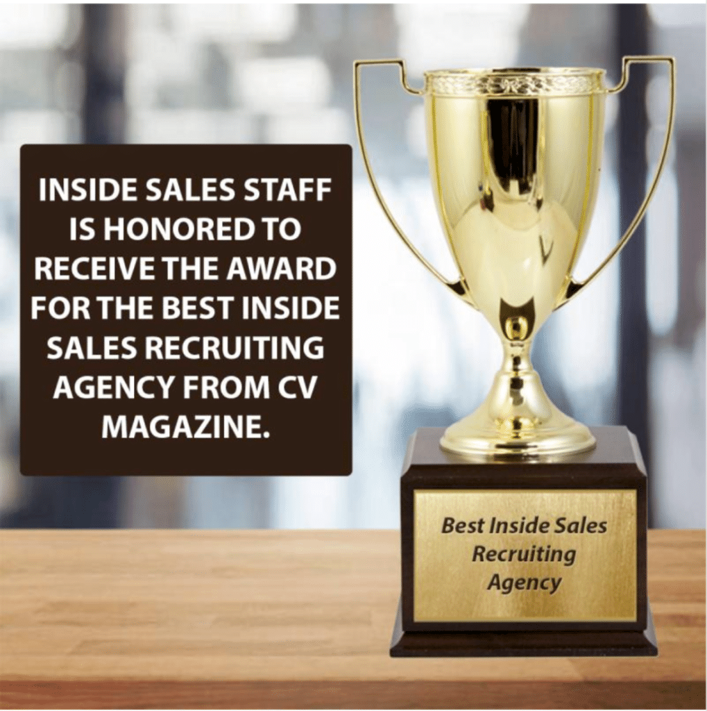 Inside Sales Recruiter Awards and Inside Sales Recruiter Recognitions